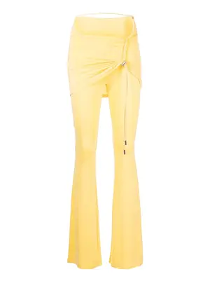 Jacquemus Le Pantalon Espelho Skirt Trousers - Yellow