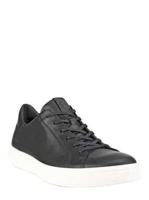 Ecco Street Tray Sneaker - Black