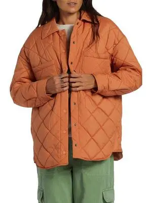 BILLABONG Transport Water Resistant Shacket Sunburnt