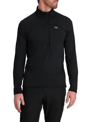 OUTDOOR RESEARCH Outdoor Research Vigor Half Zip Fleece Pullover Black