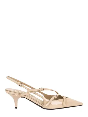 Miu Miu Heel Sandal - Sabbia