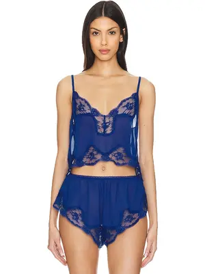KAT THE LABEL Harley Camisole - Cobalt