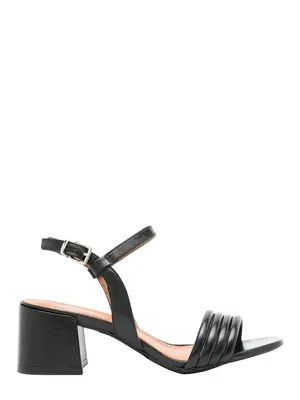 STUDIO CHOFAKIAN Studio 135 40mm Leather Sandals - Black