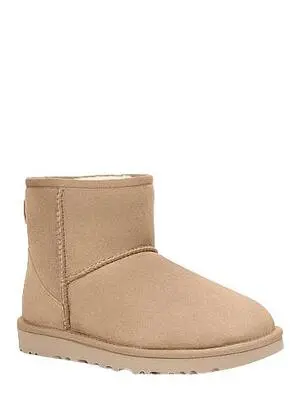 Pink Ugg® Classic Mini Ii Boots - Beige