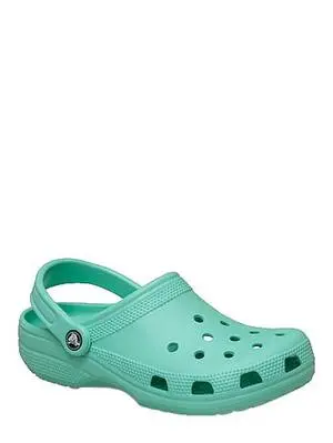 Pink Crocs Classic Clogs - Green