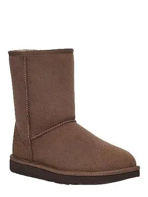 Pink Ugg® Classic Short Ii Boots - Brown