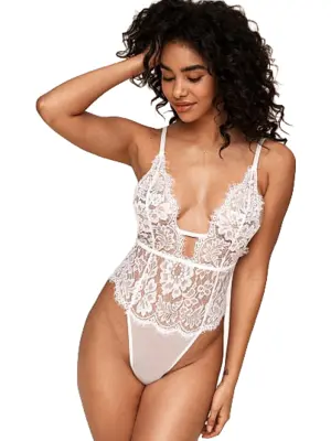 Victoria's Secret Victoria's Secret Adore Me Anouchka Teddy White,ivory