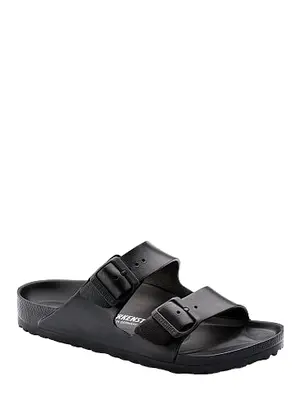 Pink Birkenstock Arizona Eva Sandals - Black