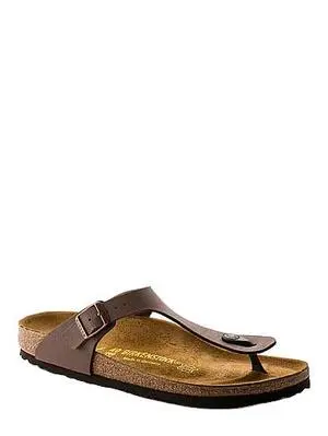 Pink Birkenstock Gizeh Thong Sandals - Brown