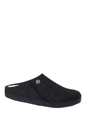 Pink Birkenstock Zermatt Shearling Slippers - Grey