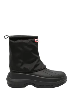 Kenzo X Hunter Logo-patch Boots - Black