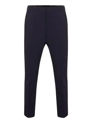 SHANGHAI TANG Shanghai Tang Embroidered Wool Trousers