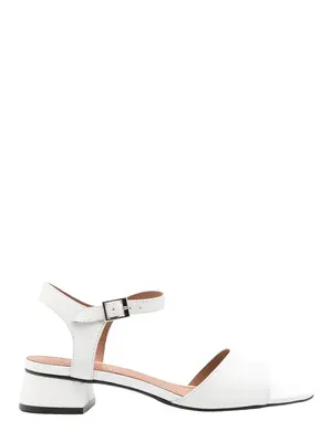 STUDIO CHOFAKIAN Studio 137 Leather Sandals - White