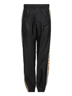Versace Patterned Tapered Track Pants - Black