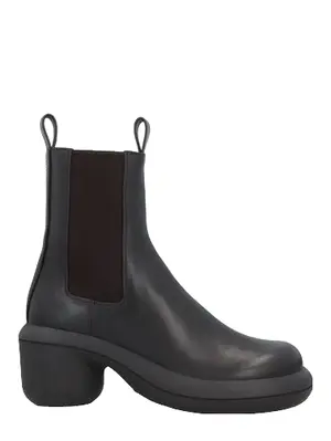 JIL SANDER Ankle Boots In Leather Brown