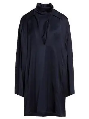 JIL SANDER Mini Trapeze Dress - Blue