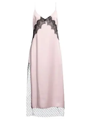 Red Valentino Maxi Slip Dress - Pink