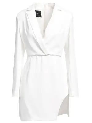 Pinko Mini Blazer Dress White