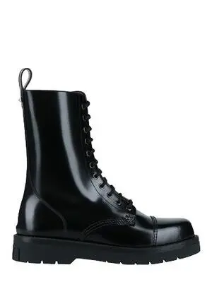 Valentino Garavani Leather Boots - Black
