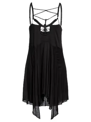 Isabel Marant Mini Viscose Dress - Black
