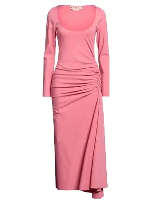 Marni Midi Trapeze Dress - Pink