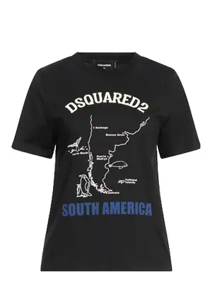 Dsquared2 Printed T-shirt - Black