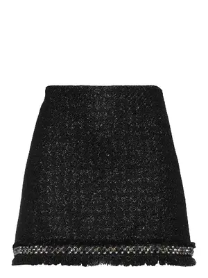 Versace Mini Flared Skirt - Black
