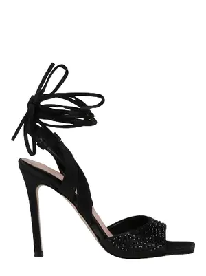 LIU •JO LIU •JO X Leonie Hanne Stiletto Sandals Black