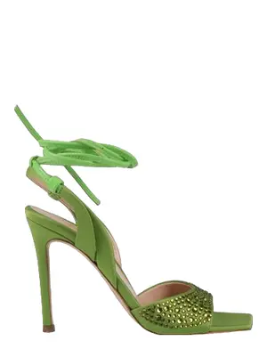 LIU •JO LIU •JO X Leonie Hanne Stiletto Sandals Green