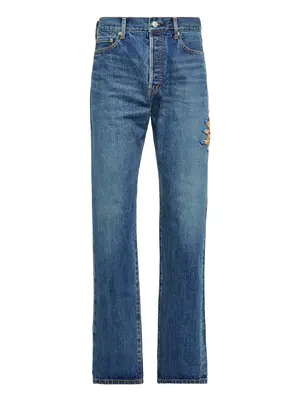 UNDERCOVERISM Beaded Straight Jeans - Blue