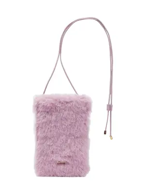 Max Mara Teddy Phone Pouch - Purple