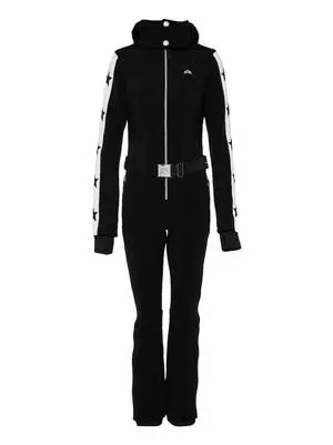 JETSET Magic Ghoster Embroidered Ski Suit - Black