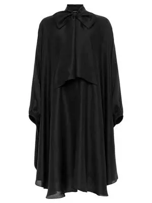 AZLEE Emlyn Silk Dress - Black
