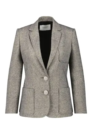 Giambattista Valli Single-breasted Blazer - Grey