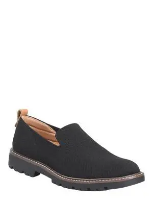 COMFORTIVA Lexya Lug Sole Loafer - Black