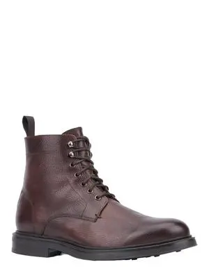 Aquatalia Bernardo Water Repellent Combat Boot - Brown Brown