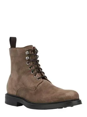Aquatalia Bernardo Water Repellent Combat Boot - Flint