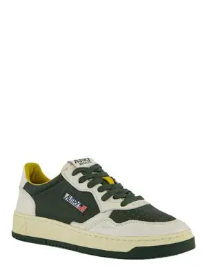 AUTRY AUTRY Medalist Low Sneaker Dollar/ Leather Green