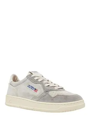 AUTRY AUTRY Medalist Low Sneaker Suede Grey/cream