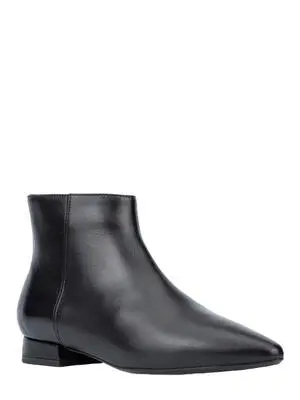 Aquatalia Prisilla Pointed Toe Weatherproof Bootie - Black