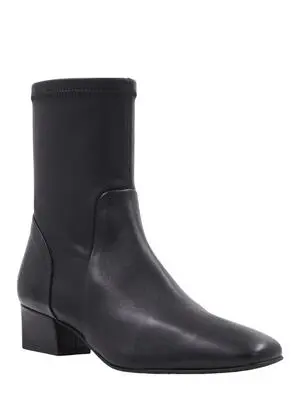 Aquatalia Stassi Weatherproof Bootie - Black Leather