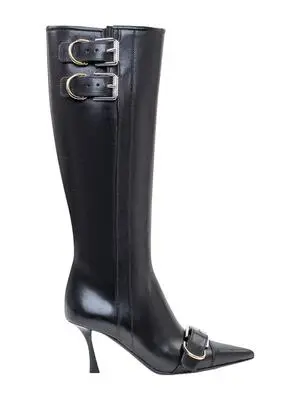 Givenchy High Leather Boots - Black