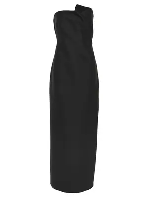 THE ROW Bardon Draped Gown - Black
