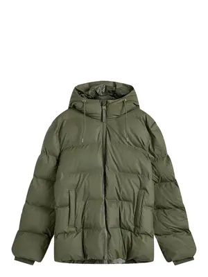 Rains Alta Puffer Jacket - Green