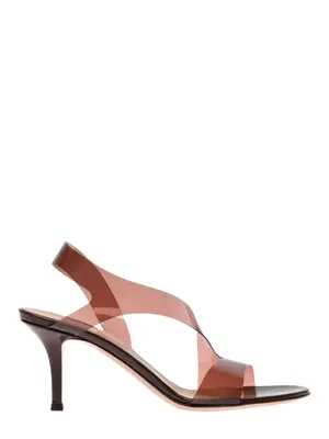 GIANVITO ROSSI Metropolis 70mm Stiletto Sandals - Brown