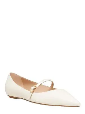 STUART WEITZMAN Stuart Weitzman Emilia Mary Jane Flat Seashell
