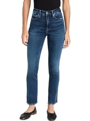 Good American Good Legs Straight Jeans - Indigo511