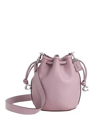 COACH Restored Camila Bucket Bag Silver/faded Purple