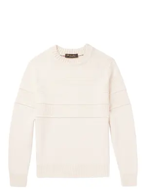 Loro Piana Knitted Cashmere Sweater - Neutrals