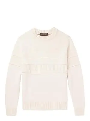 Loro Piana Knitted Cashmere Sweater - Neutrals
